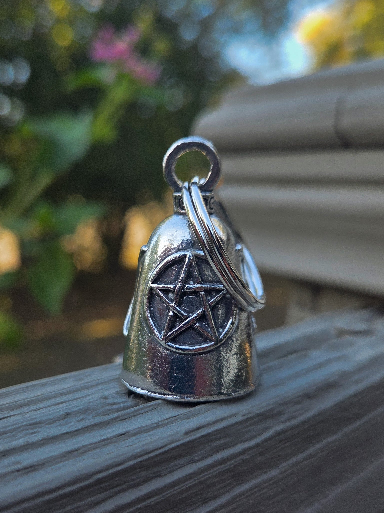Triple Moon Pentagram Guardian Bell – The Empress by Altar Space